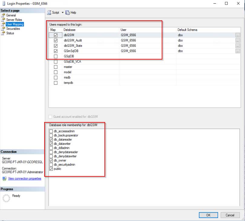 SQL Server and User Role SQL Server and User Role